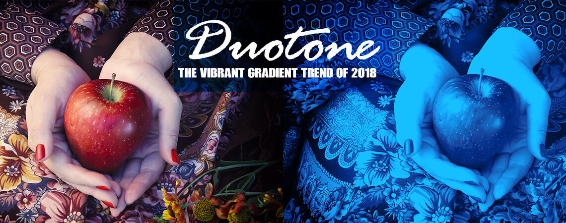 Duotone - The Vibrant Gradient Trend Of 2018 - Blog - ProDesigns
